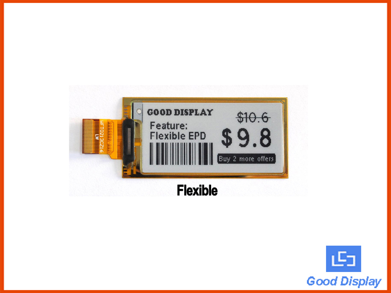 Flexible E Paper Displaye Ink Foldable Display213 Inch E Paper Display Flexible Partial Refr 